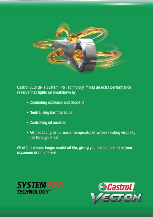 Castrol Vecton Diesel Engine Oils - ILS